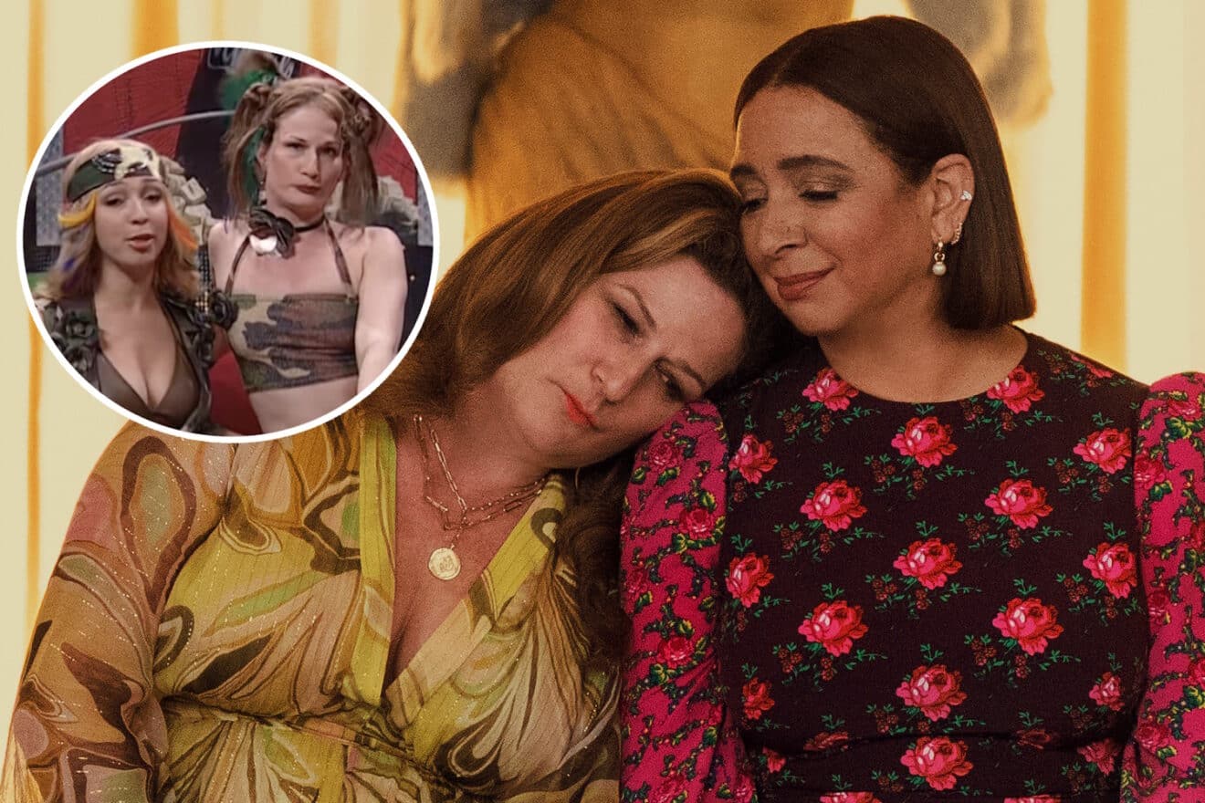 SNL Alums Maya Rudolph and Ana Gasteyer Reunite on Loot - LateNighter