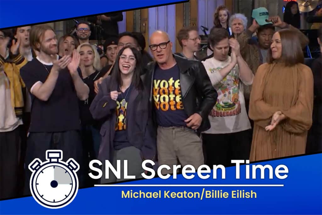 SNL S50 E4: Who Got the Most (and Least) Screen Time? - LateNighter