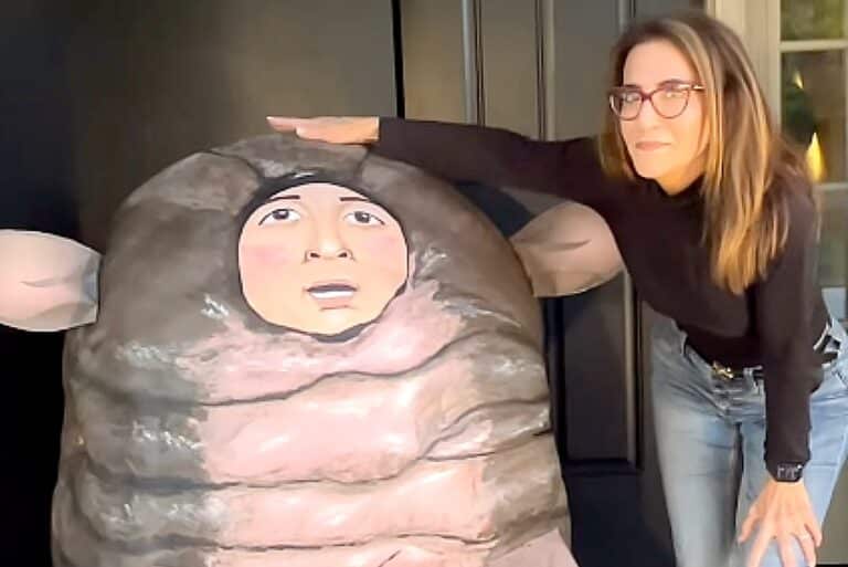 Artist Turns Bowen Yang as Moo Deng Into 600-Pound Pumpkin Creation