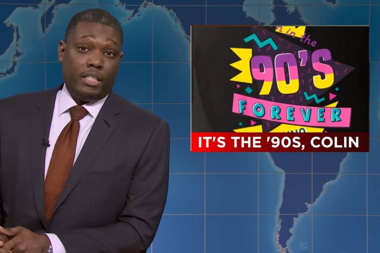 What SNL's Michael Che Means When He Says 'It's the '90s' - LateNighter