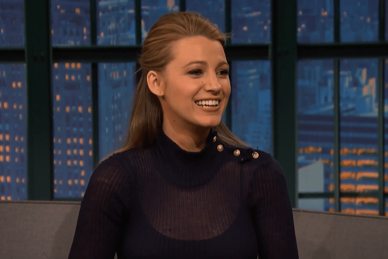 Seth Meyers Books Blake Lively's First Talk Show Appearance Since ...