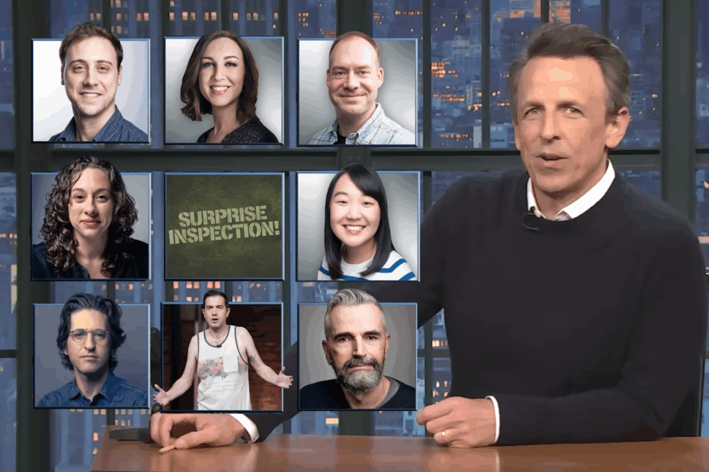 Who Fails Seth Meyers’ ‘Surprise Inspection’ Most? We Crunched the ...