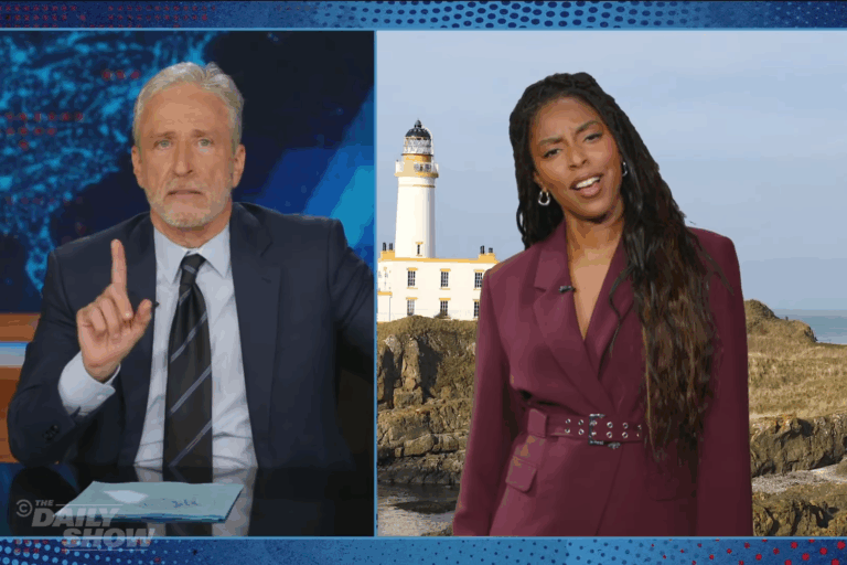 Jessica Williams Crashes Jon Stewart’s 'Daily Show' Monologue—Again ...