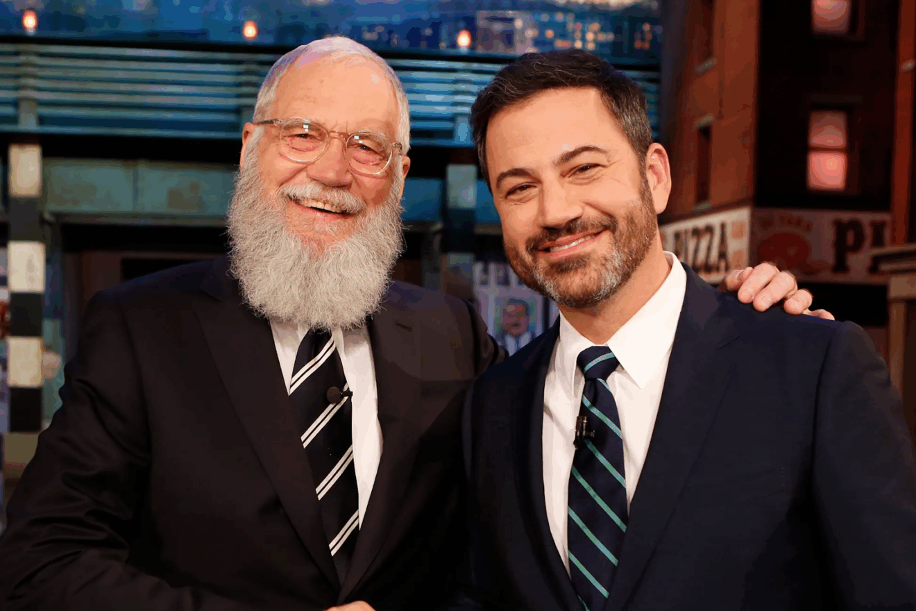 David Letterman to Return to 'Jimmy Kimmel Live!' - LateNighter