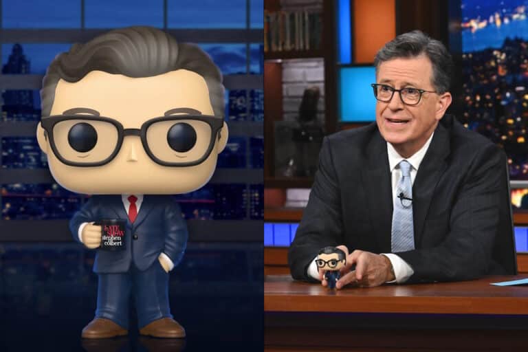 Stephen Colbert Gets a Funko Pop for Late Show 10th Anniversary ...