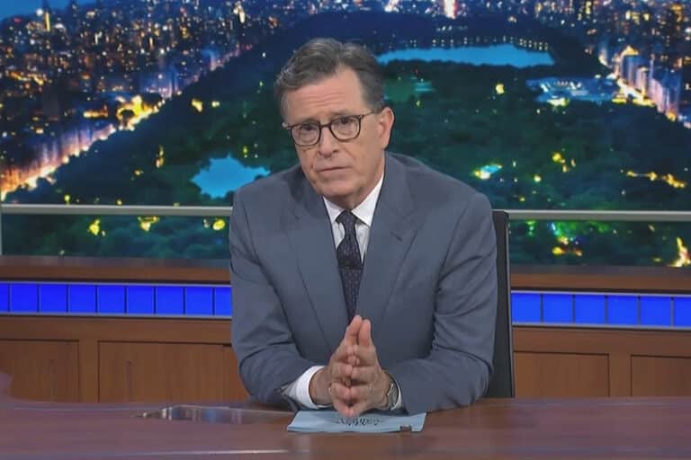 Stephen Colbert Reacts to Charlie Kirk Killing on 'The Late Show ...