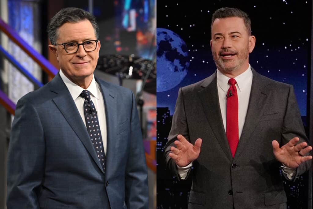 Weekly Ratings: Colbert and Kimmel Trade Wins at 11:35 - LateNighter