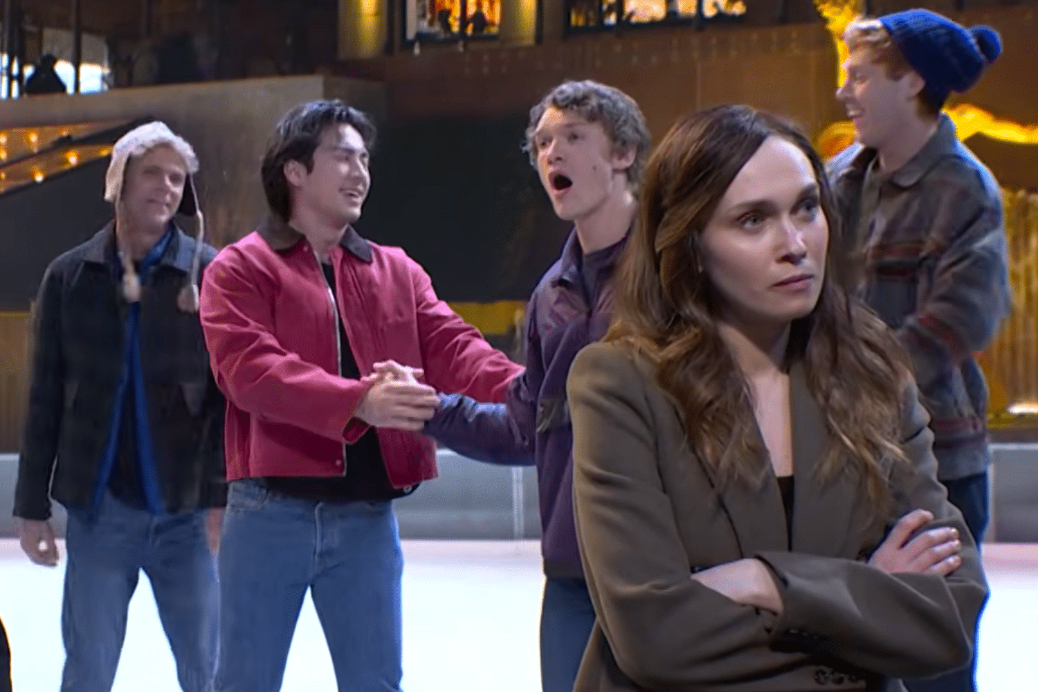 Heated Rivalry's Hudson Williams Makes SNL Cameo as Connor Storrie Hosts